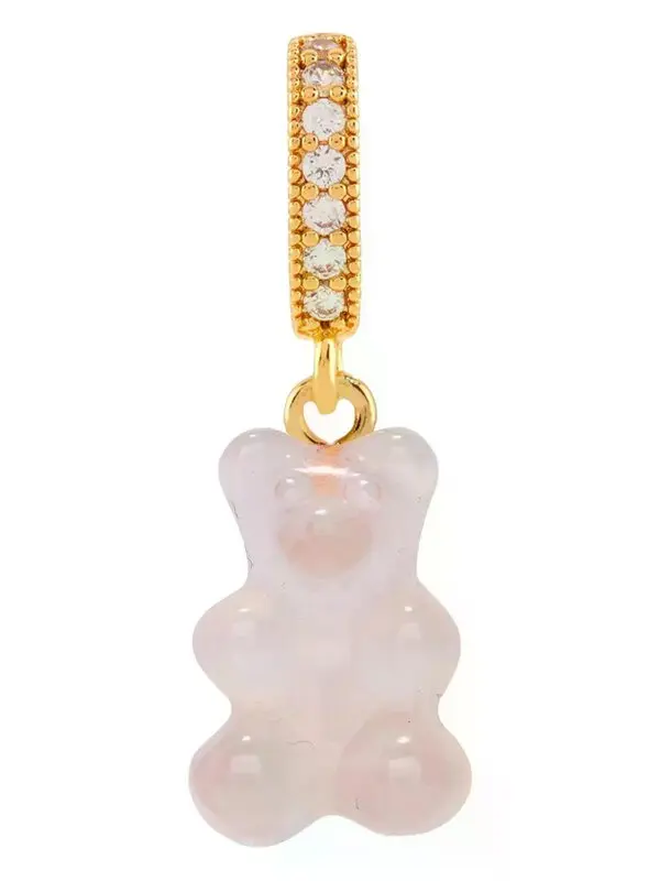 CRYSTAL HAZE Crystal Nostalgia Bear Pendant - Gold