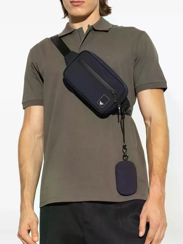 Emporio Armani Detachable Zip-fastening Backpack