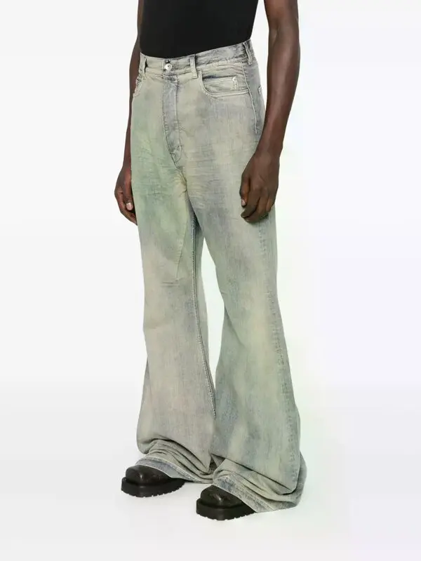Rick Owens Bolan Bootcut Jeans - Blue