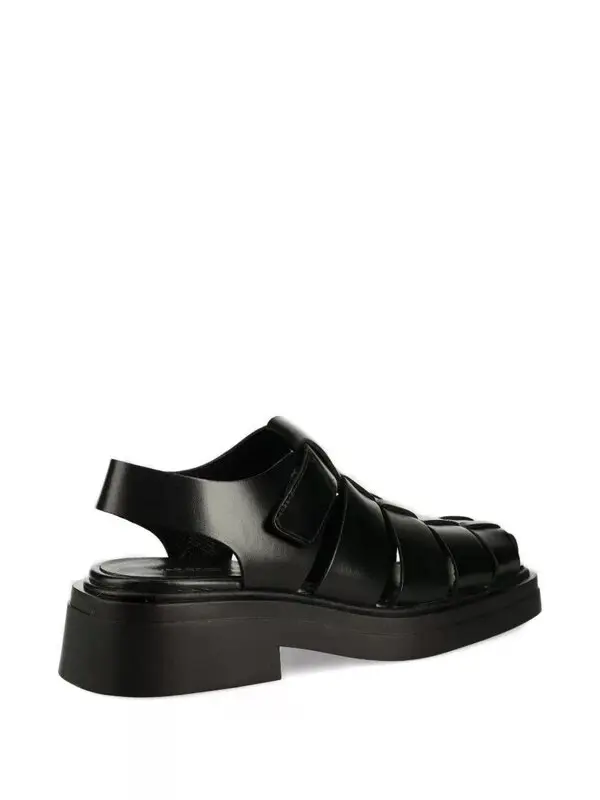 VAGABOND SHOEMAKERS Leather Square-toe Platform Sandals