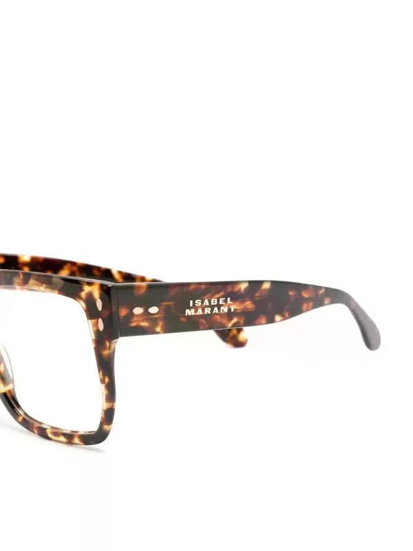 Isabel Marant Tortoiseshell Square-frame Glasses - Brown