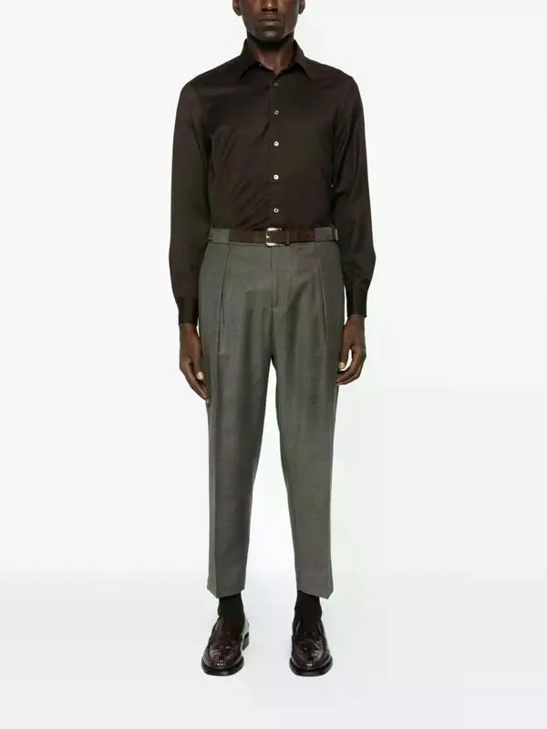 BRIGLIA 1949 Pleated Drawstring Trousers