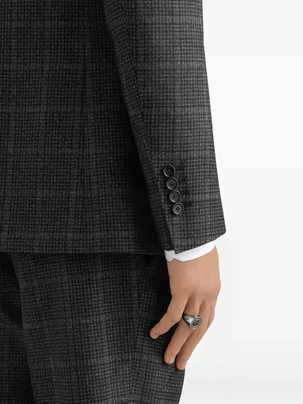 Dolce & Gabbana Check-pattern Three-piece Suit