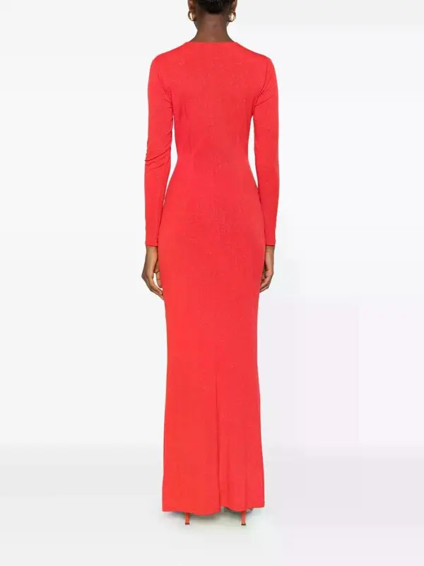 ROSERRY Mallorca Rose-embellished Maxi Dress
