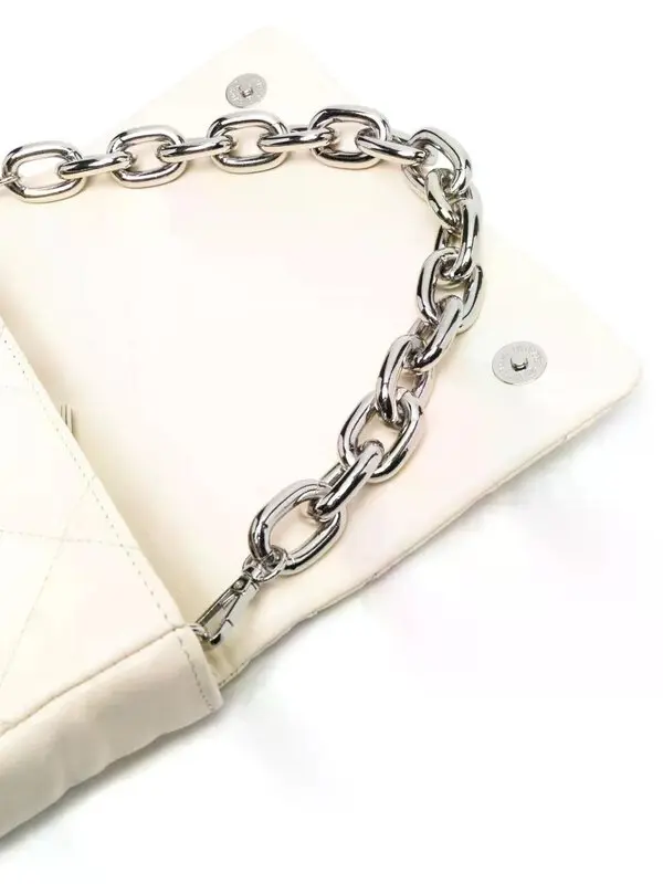 STAND STUDIO Hera Quilted Leather Shoulder Bag - Neutrals