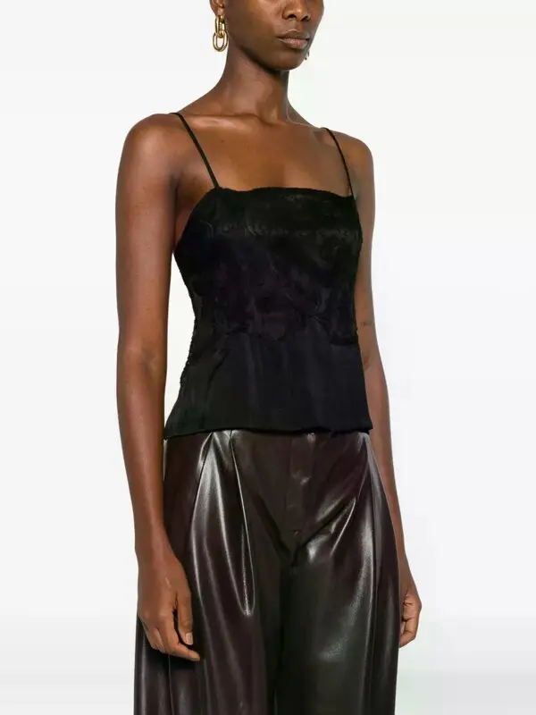 IRO PARIS Lace-paneled Top