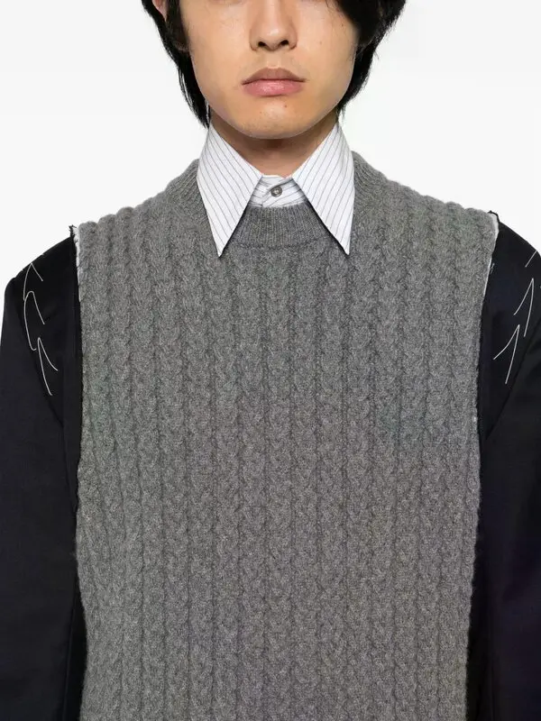 SONIA CARRASCO Panelled Jumper