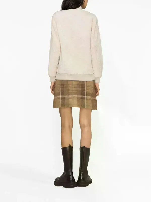 MANZONI 24 Shearling Zip-up Jacket