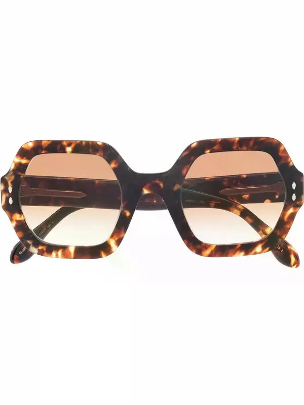 Isabel Marant Hexagonal-frame Sunglasses