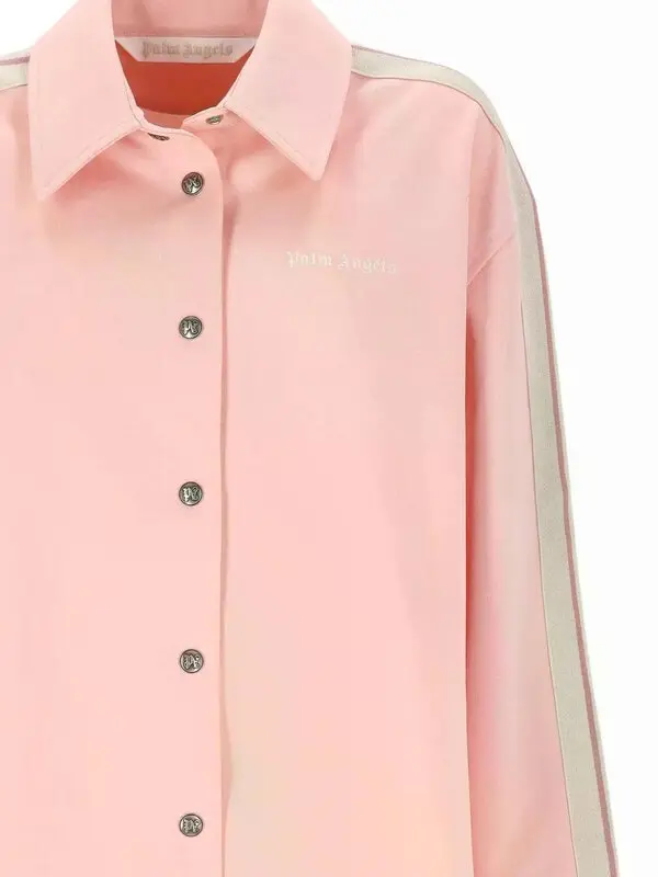 Palm Angels Embroidered Stripe Shirt