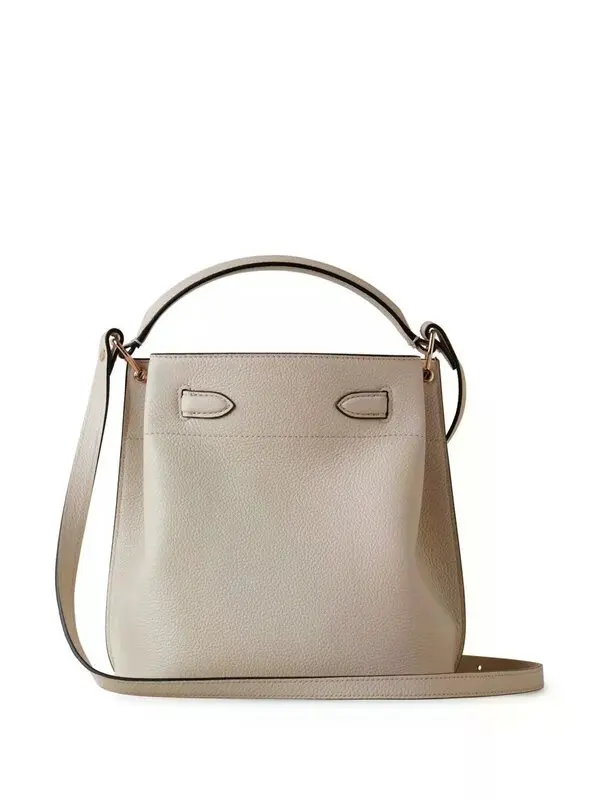 Mulberry Islington Clasp-fastening Bucket Bag - Neutrals