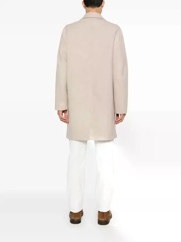 LUNARIA CASHMERE Double-breasted Cashmere Coat