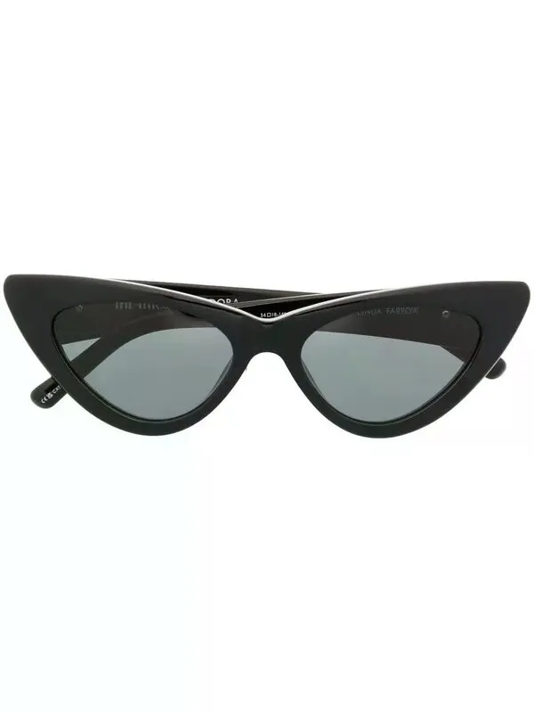 Linda Farrow X The Attico Dora Cat-eye Sunglasses - Charcoal