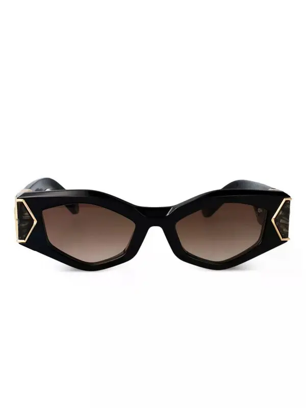 Philipp Plein Cat-eye Frame Sunglasses - Black