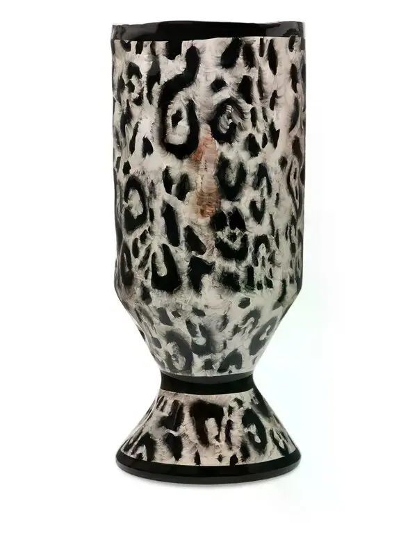 Dolce & Gabbana Leopard-print Ceramic Vase