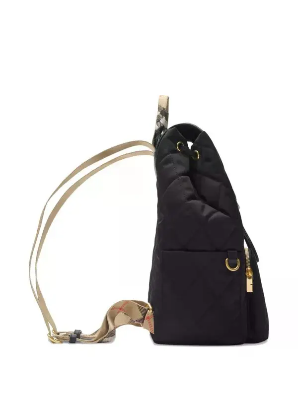 Burberry Horseshoe Quilted Backpack