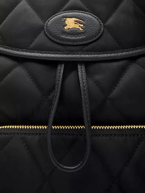 Burberry Horseshoe Quilted Backpack