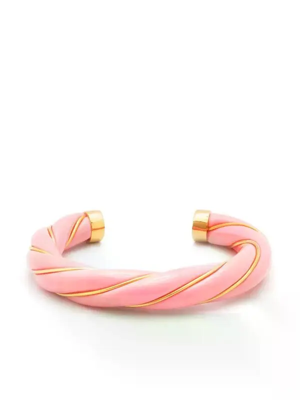 AURÉLIE BIDERMANN Diana Twisted Cuff - Pink