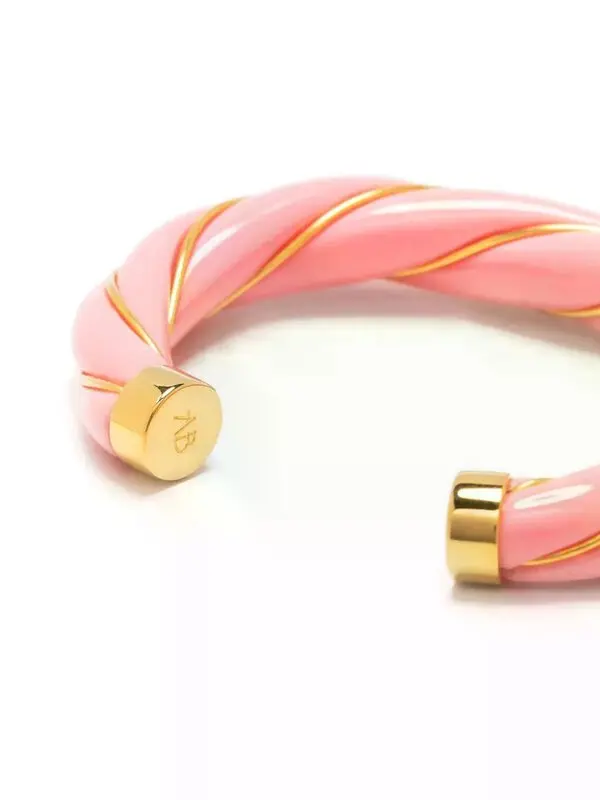 AURÉLIE BIDERMANN Diana Twisted Cuff - Pink
