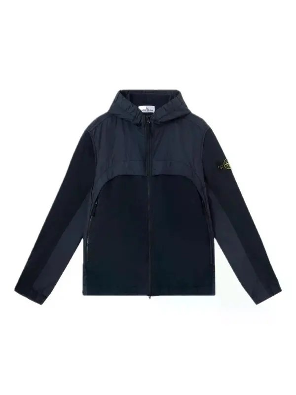Stone Island Hooded Panelled Jacket