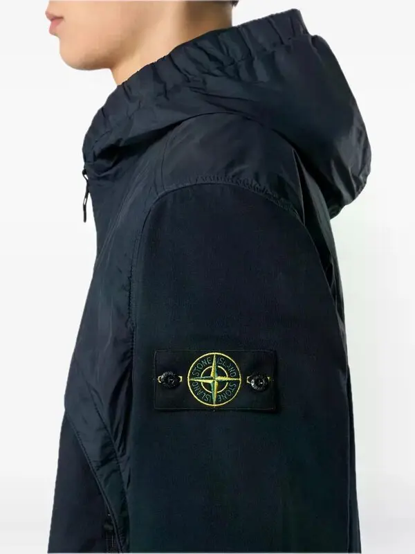 Stone Island Hooded Panelled Jacket