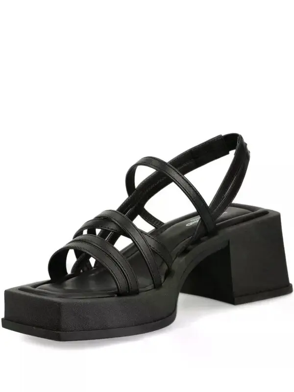 VAGABOND SHOEMAKERS 67mm Platform Crisscross Sandals