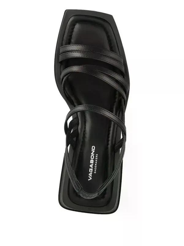VAGABOND SHOEMAKERS 67mm Platform Crisscross Sandals