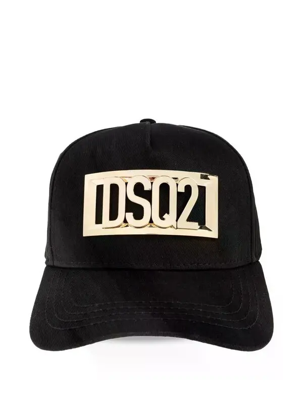 Dsquared2 Logo Plaque Baseball Cap - Black