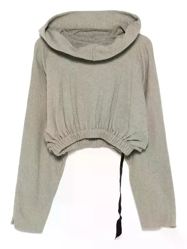 Rick Owens Drawstring Hoodie - Grey