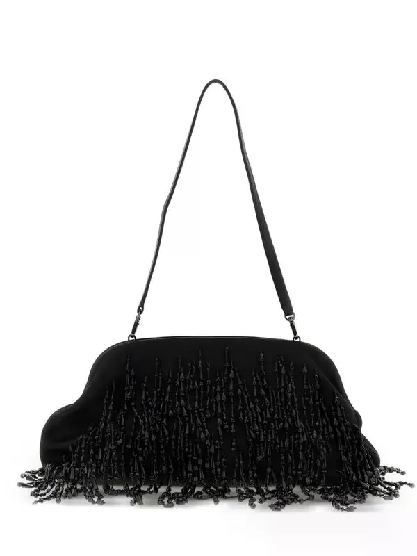 Alberta Ferretti Beaded-fringe Clutch