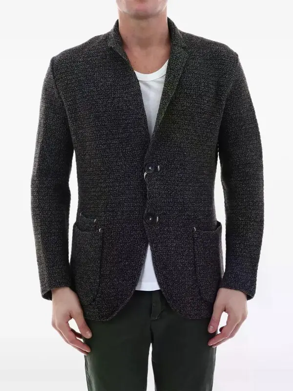 SE BY ICHO NOBUTSUGU Knitted Blazer