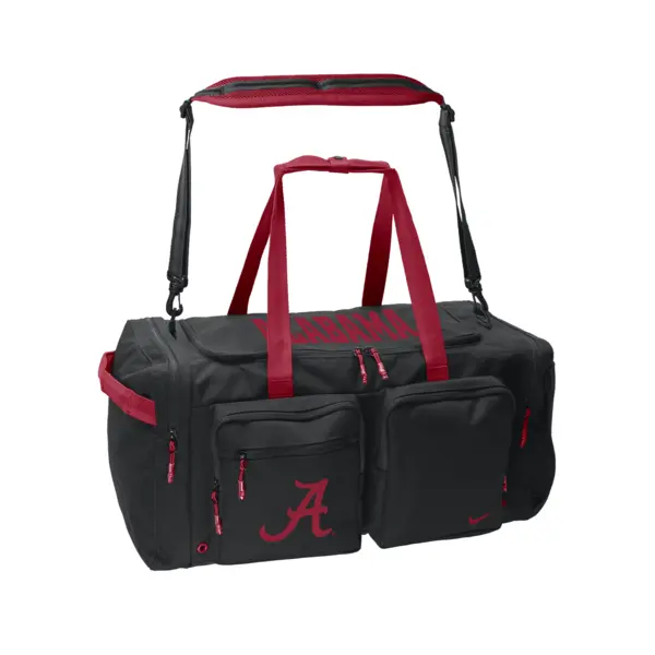 Nike Alabama Utility Power 2.0 College Duffel Bag - Black