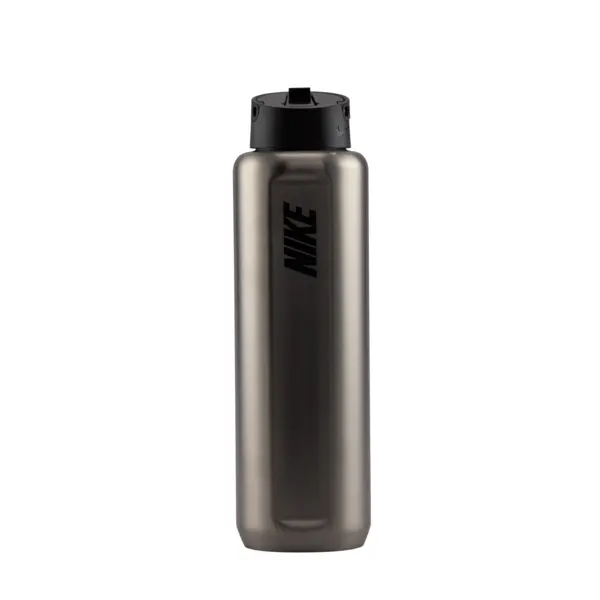 Nike Recharge Stainless Steel Straw Bottle - Grey