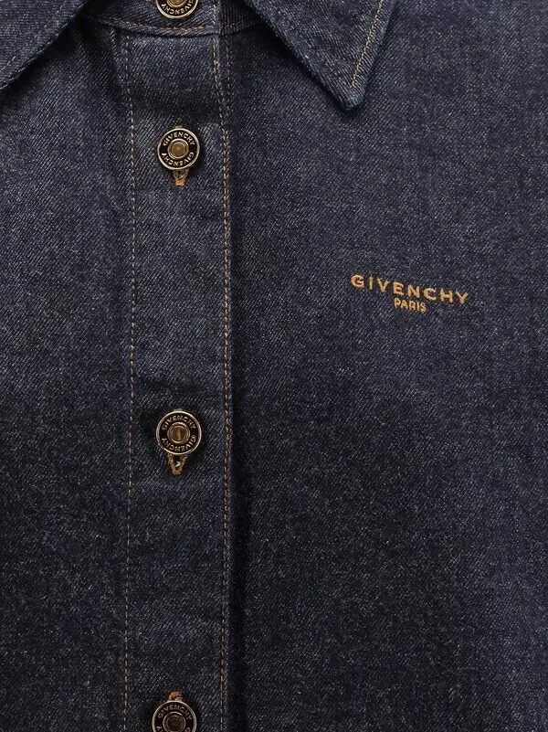Givenchy Long Denim Shirt