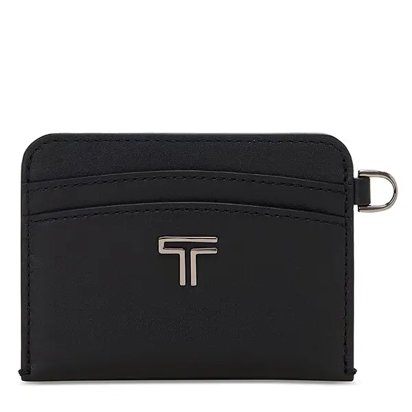 Tumi Card Case - Black/gunmetal