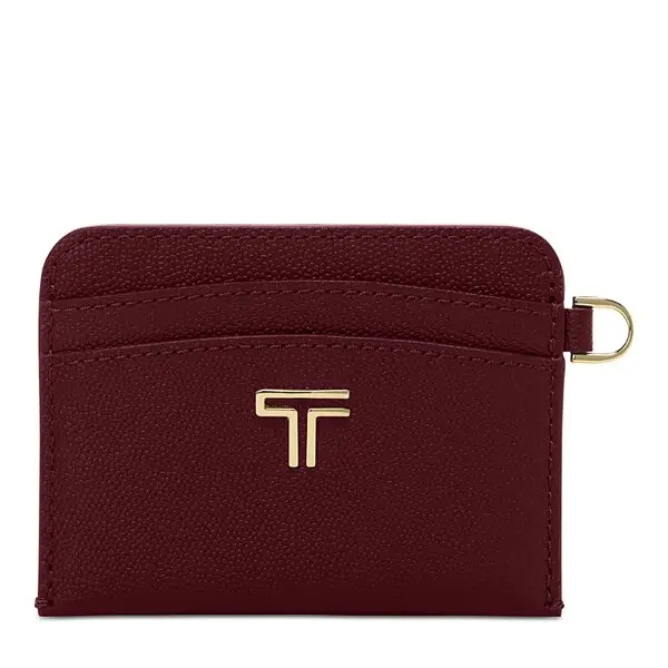 Tumi Card Case - Wine