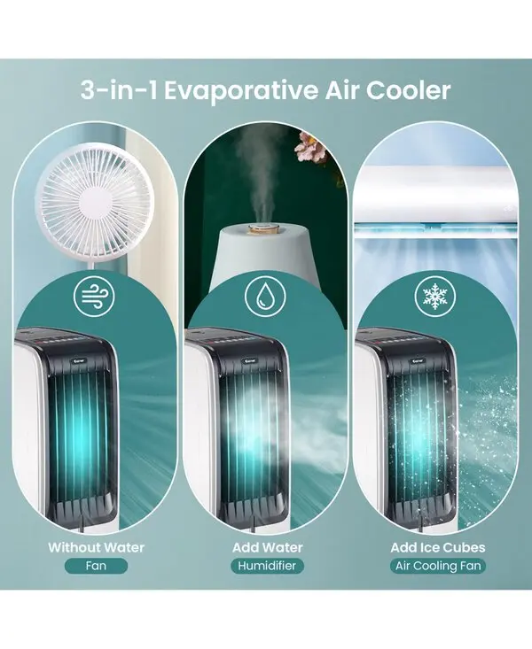 COSTWAY Portable Evaporative Air Cooler