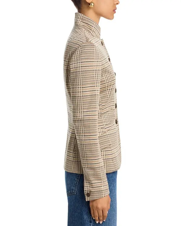 Rag & Bone Slade Ponte Blazer - Tan Multi