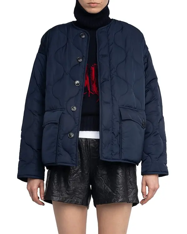 Zadig&Voltaire Bunji Soft Quilted Parka