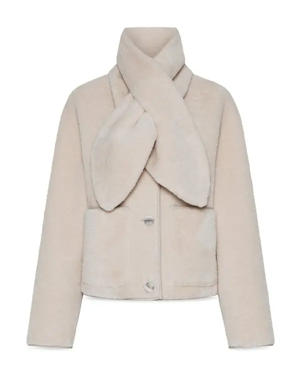 Marella Cecil Faux Fur Jacket