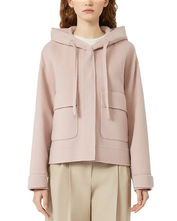 Max Mara Gary Wool-blend Jacket - Powder