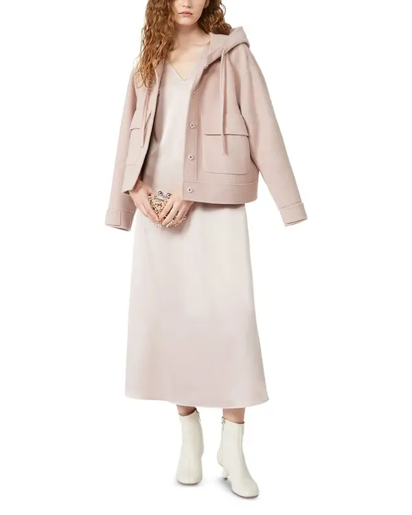 Max Mara Gary Wool-blend Jacket - Powder