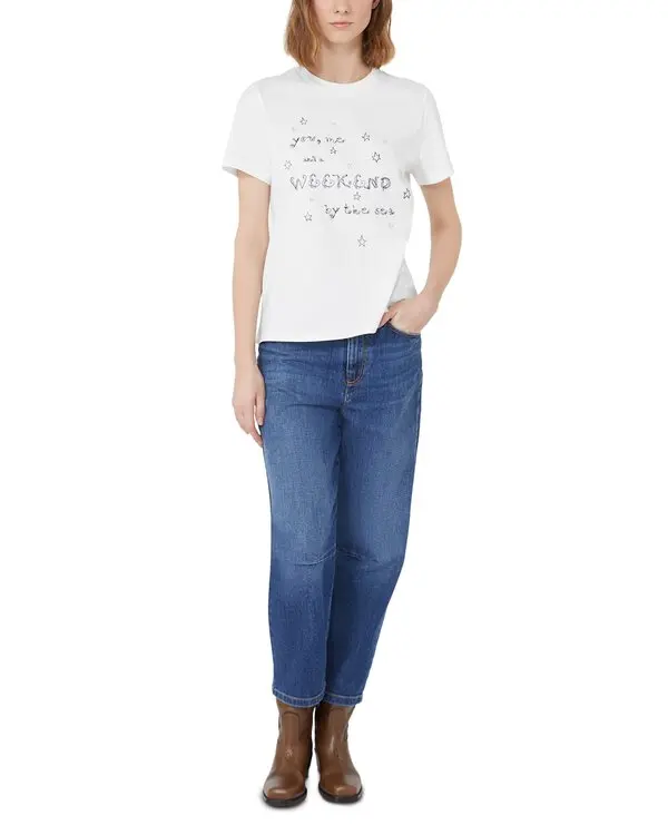 Max Mara Ara Embroidered Tee
