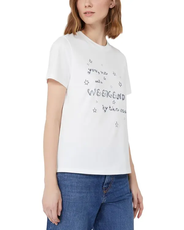 Max Mara Ara Embroidered Tee