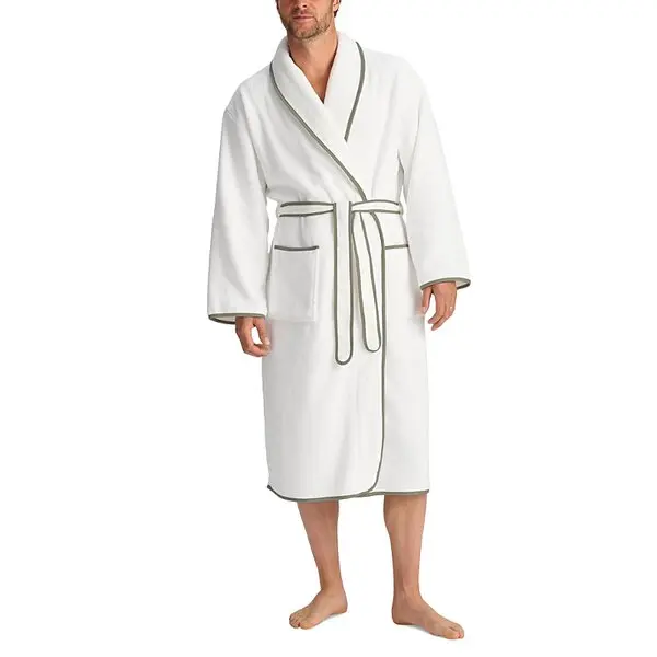 CHRISTY Boundary Turkish Cotton Robe - Sage Green