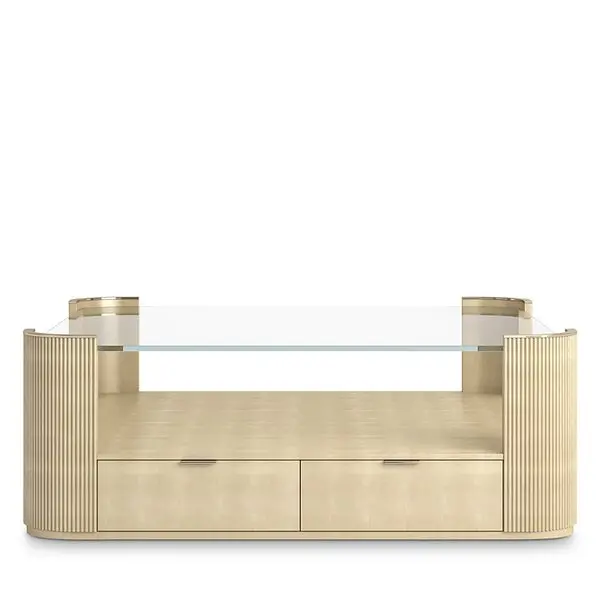 CARACOLE Love Oval Cocktail Table - Oracle
