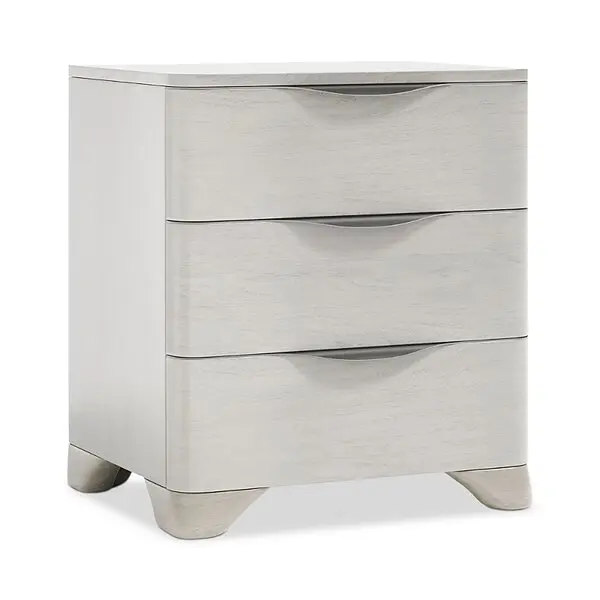 BERNHARDT Sereno 3 Drawer Nightstand, 24.69w