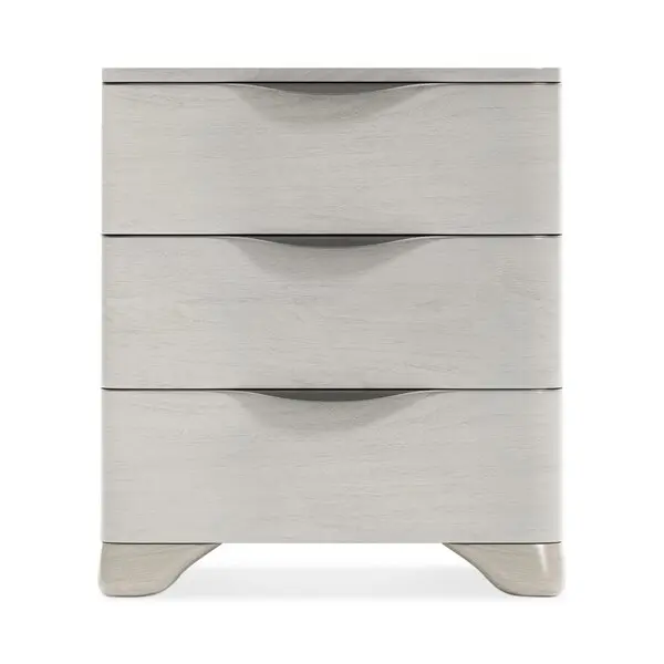 BERNHARDT Sereno 3 Drawer Nightstand, 24.69w