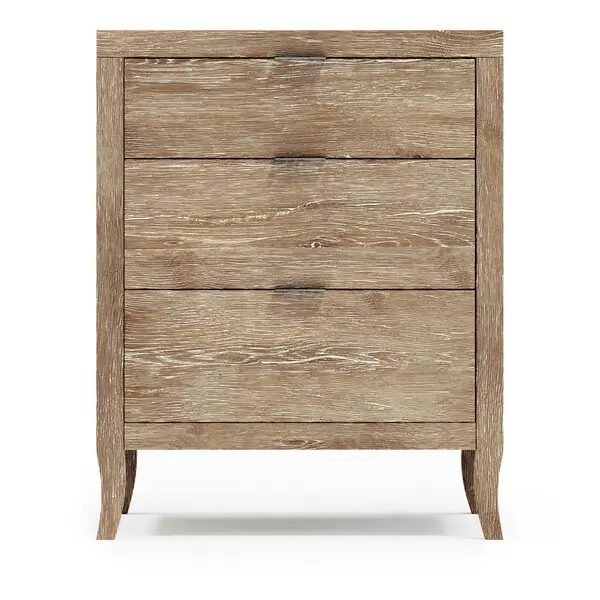BERNHARDT Tribeca 3 Drawer Nightstand