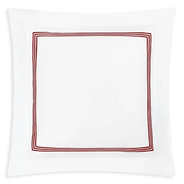 MATOUK Bel Tempo Euro Sham - Red